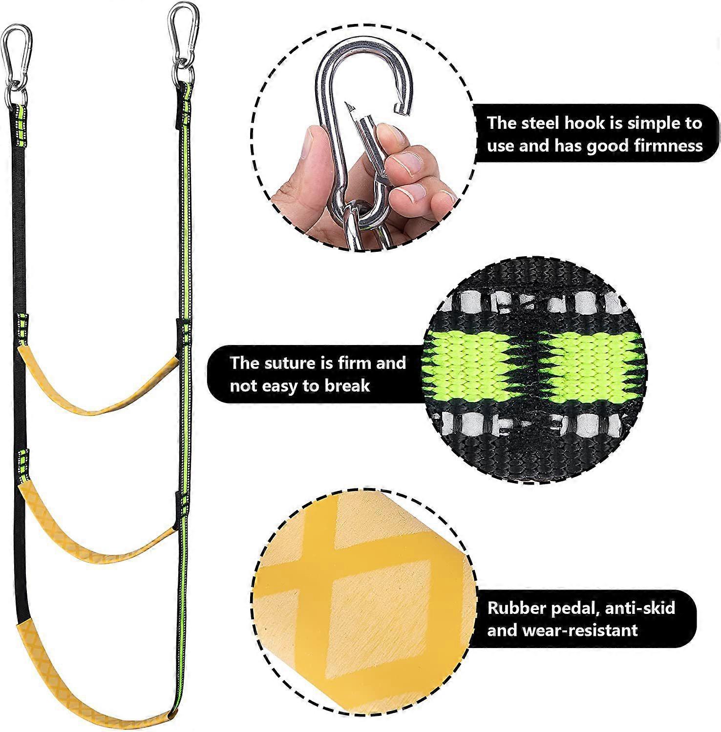 Boat Rope Ladder, Portable Boat Rope Ladder Extension Fishing Rope ...