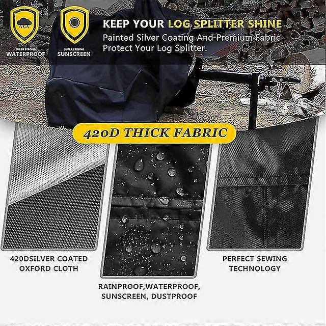 Log Splitter Cover Waterproof Outdoor All Weather - Thicker and Tear ...