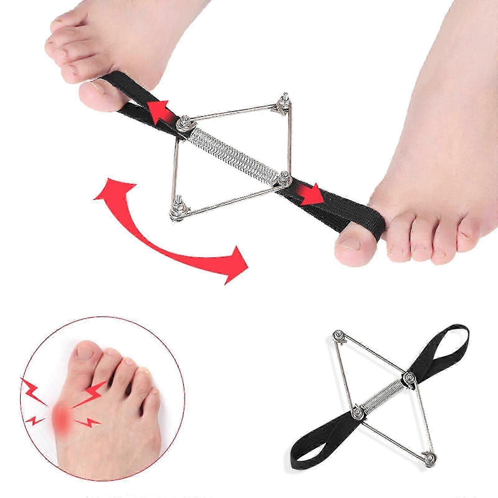 Big Toe Corrector Strap Straightener Exercise Trainer For Toe Alignment ...