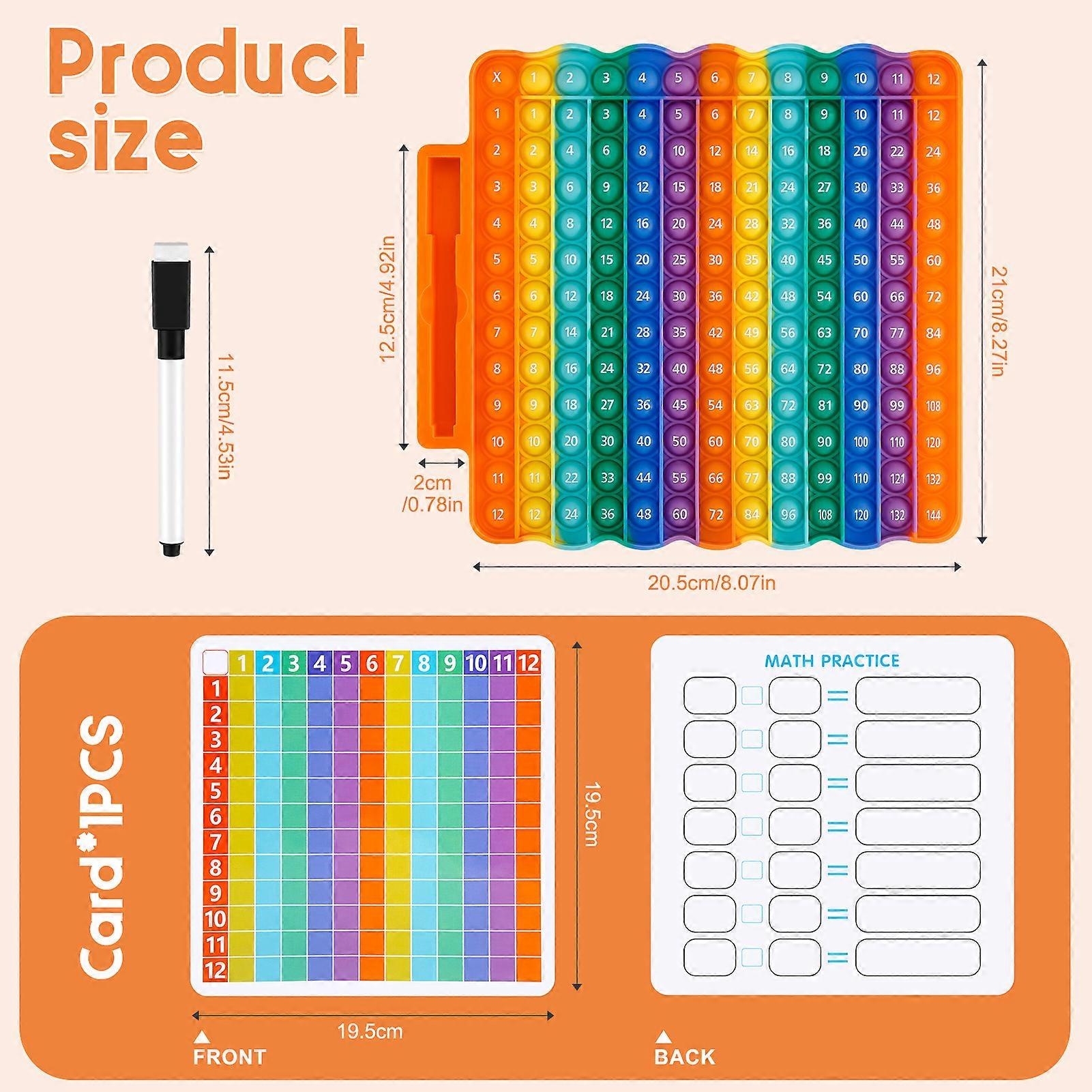Tablas de multiplicar para niños, tabla de multiplicar Pop Up Times ...