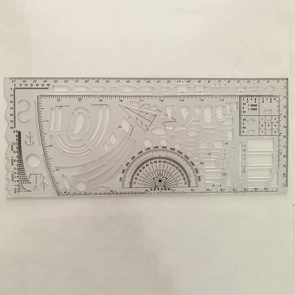 Designing Template Measuring Ruler Nato Drawing Template Military Map ...