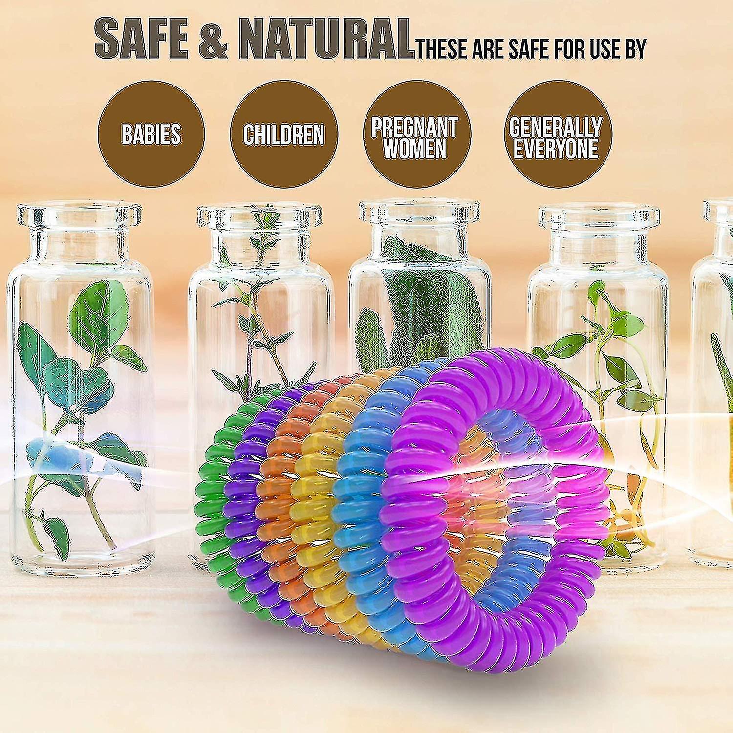 12 Pack Mosquito Repellent Bracelet Band [320hrs] Of Premium Pest ...