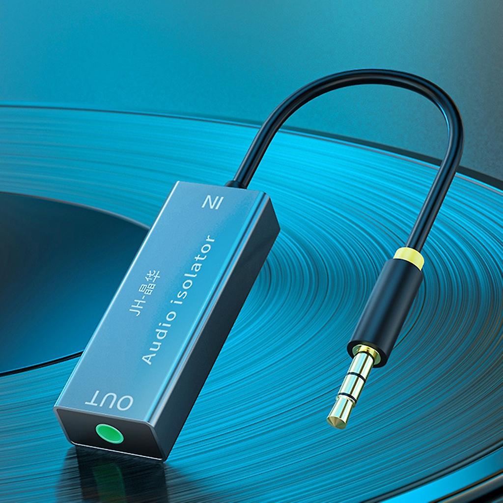 Portable Ground Loop Noise Isolator Gold-Plating Plug Stable ...