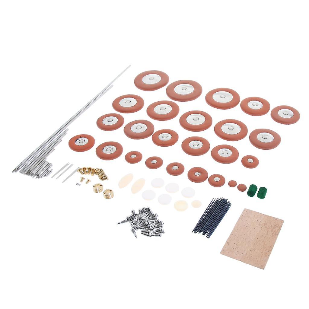 Soprano/Tenor Sax Repair Set Needle Pad Cork Sheet Bolt Saxophone DIY ...