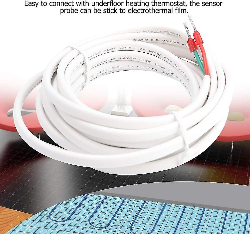 Floor Temperature Sensor, Underfloor Heating Sensor Temperature Probe ...