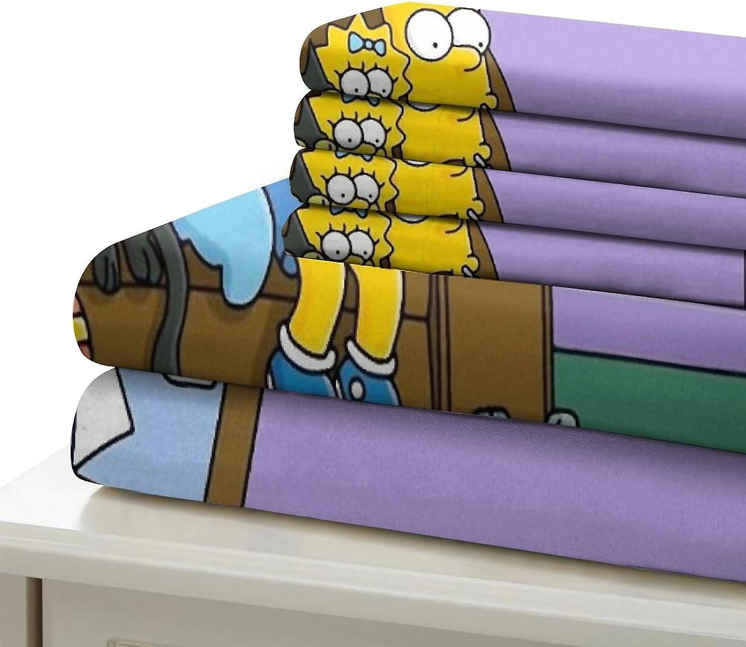 EKENOZ The Simpsons Comforter Cover Bedding Set Quilt Cover Duvet Cover ...