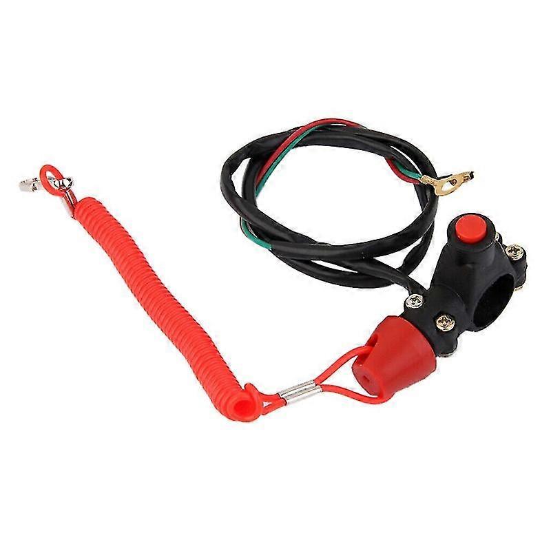 Emergency Stop Switch Lanyard Emergency Kill Stop Engine Switch Push ...