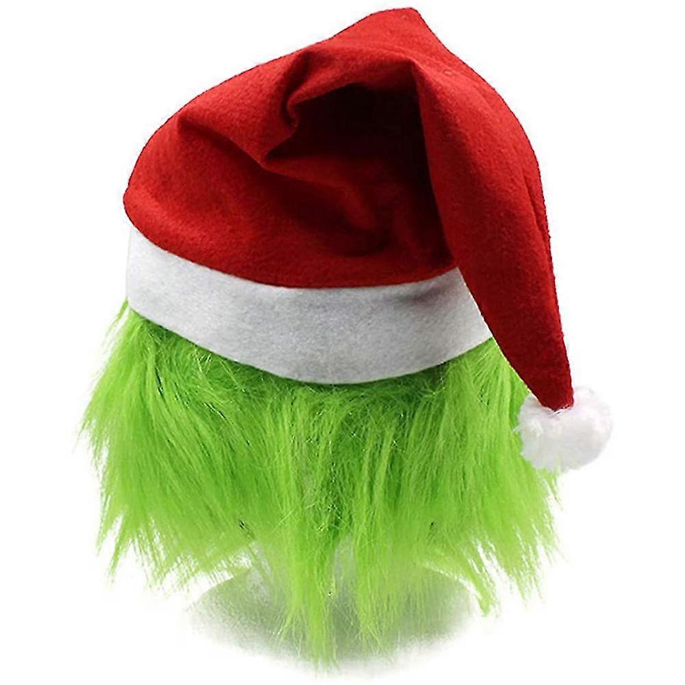 Christmas The Grinch Full Head Latex Mask Adult Xmas Hat Monster ...