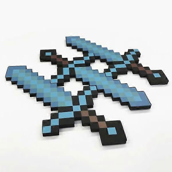 Minecraft Peripheral Toys, Games, Brick Swords, Foam Weapons, 3 Elik ...
