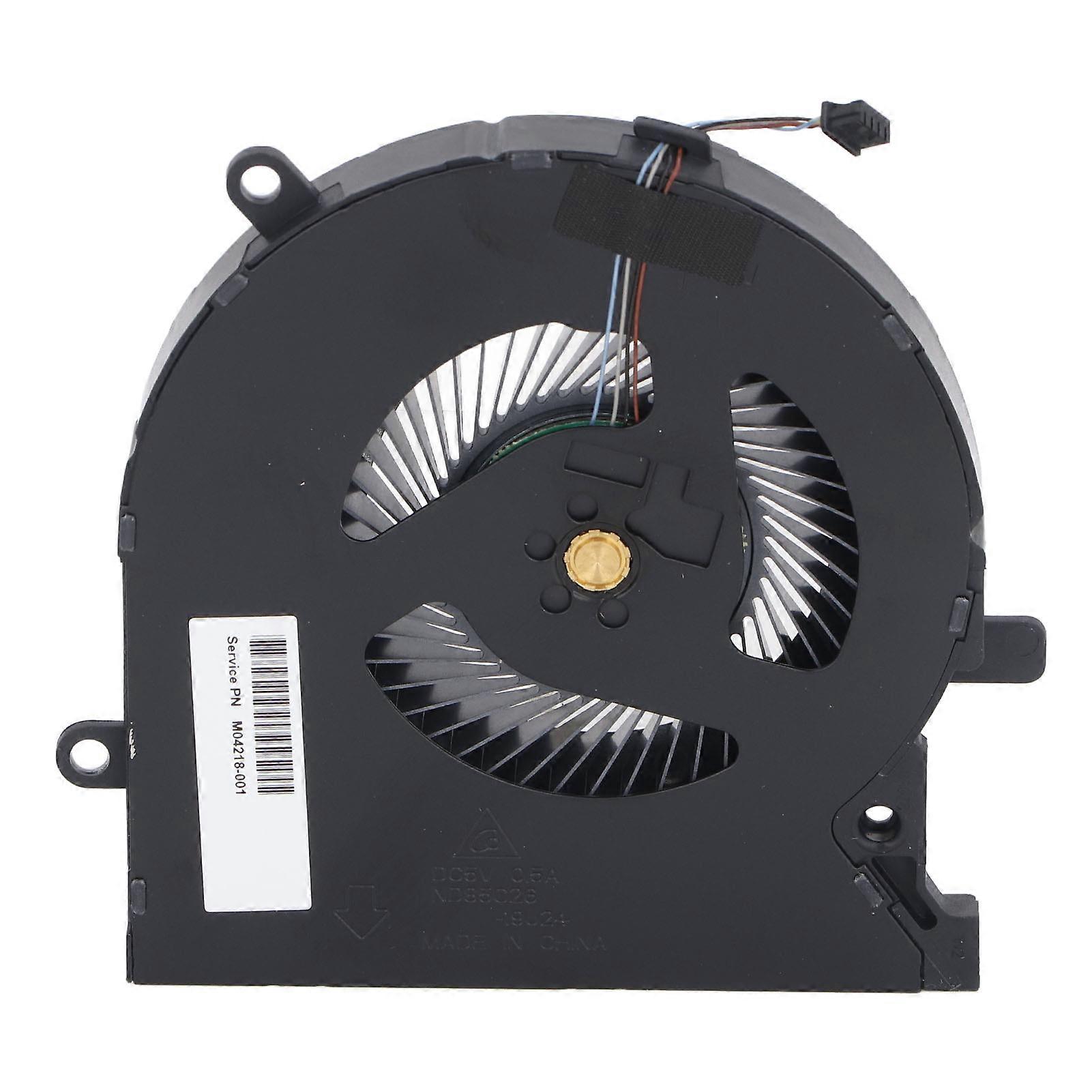 Laptop CPU GPU Cooling Fan 4 Pin Replacement Cooling Fan for HP OMEN 15 EK TPN Q236 M04218 001 ...