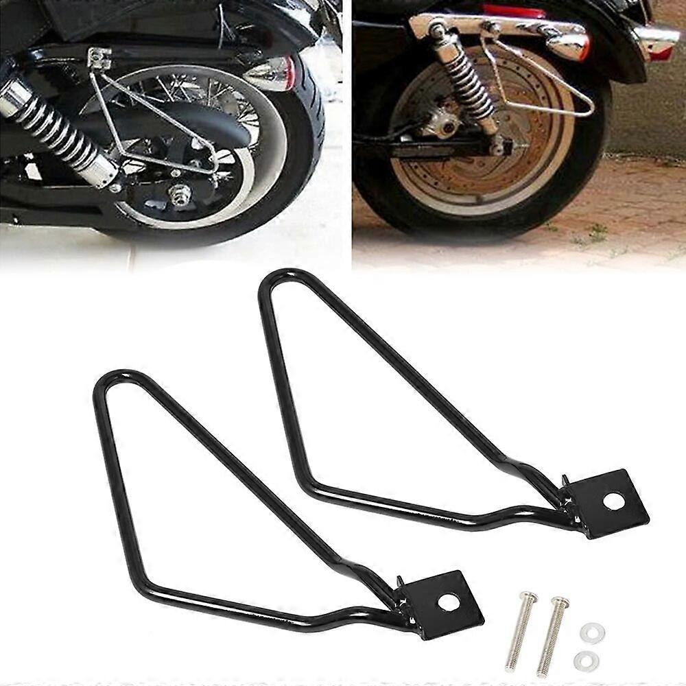 Saddlebag Bracket Support Motorcycle Saddle Bag Support Bars Mount ...
