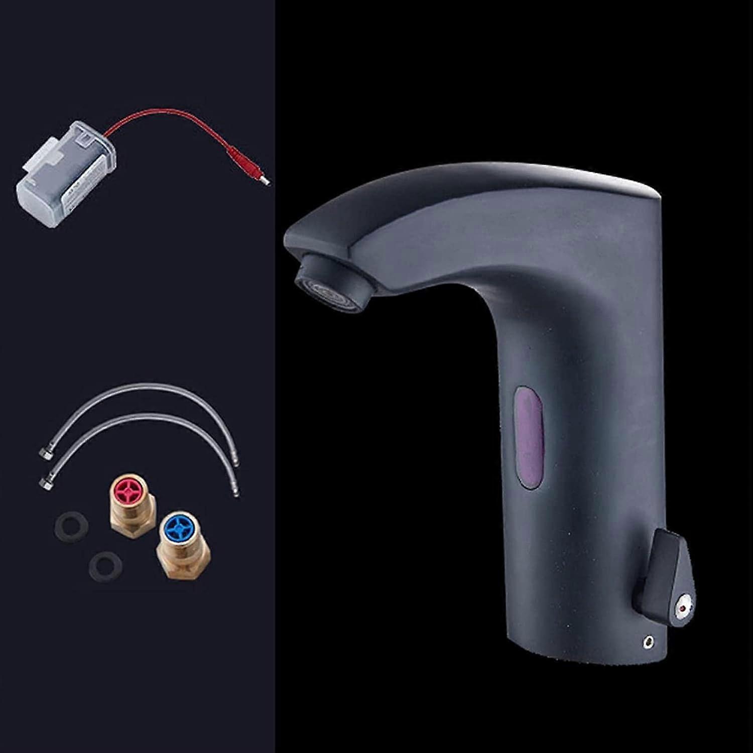 Sensor Basin Faucets Automatic Sensor Mixer Faucet Contactless Hot and ...