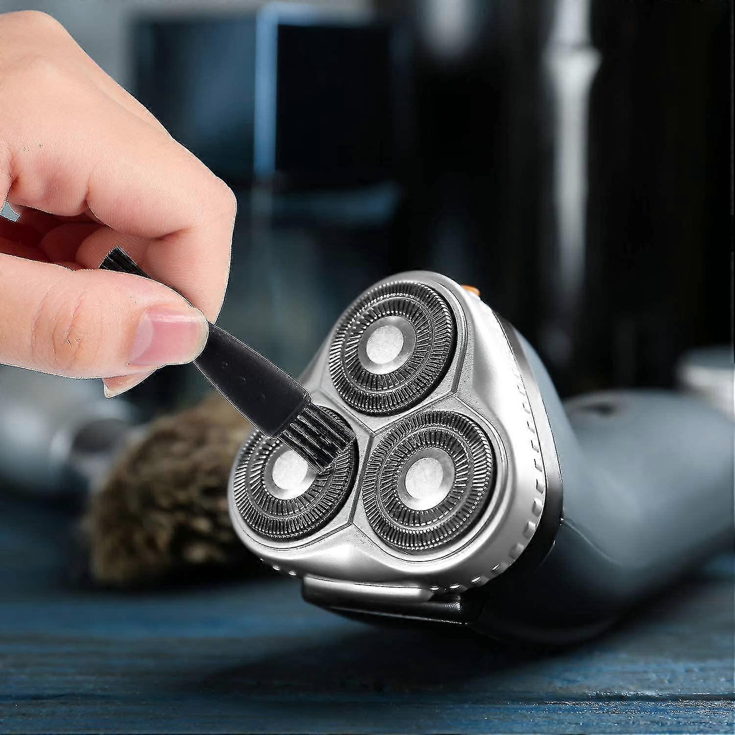 8 Pieces Shaver Brush Razor Cleaning Brush Electric Double Sided ...
