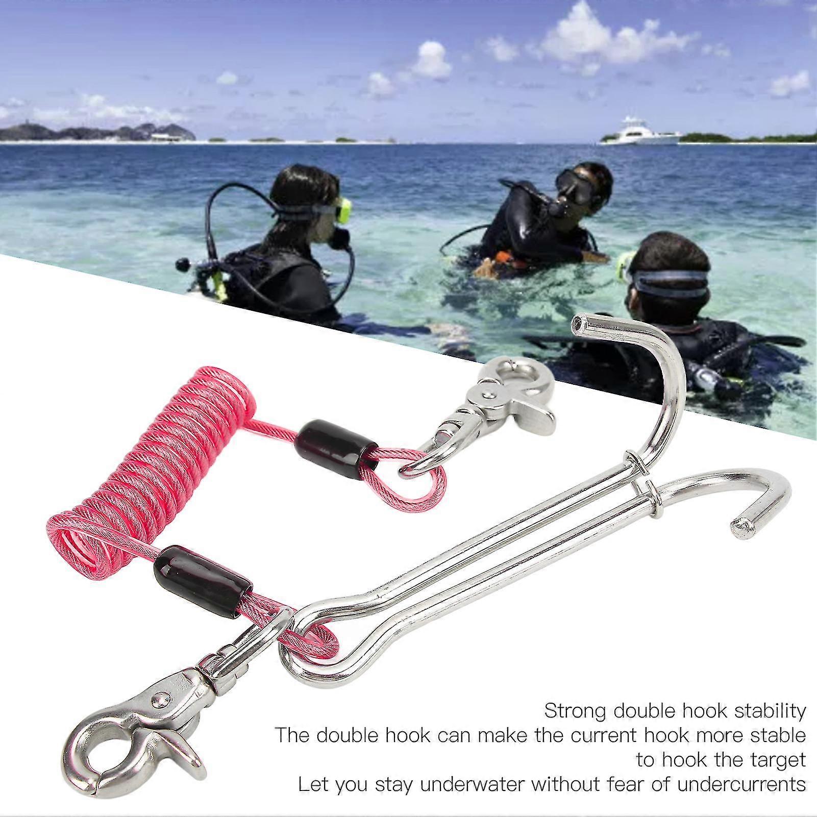 Double Reef Hook Drift Hook 316 Stainless Steel Double Reef Hook Diving ...