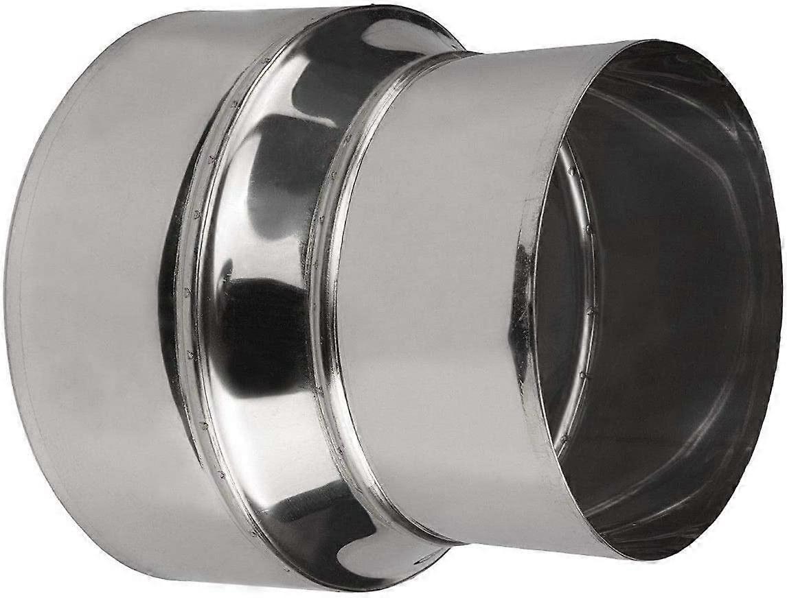 Stainless Steel Stove Pipe Reducer Tube Connector Chimney Duct Liner ...