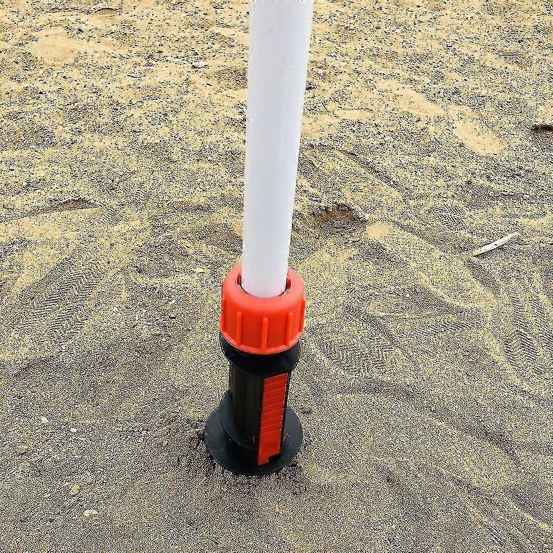 Beach Umbrella Sand Anchor Adjustable Parasol Safe Screw Nail Spiral ...