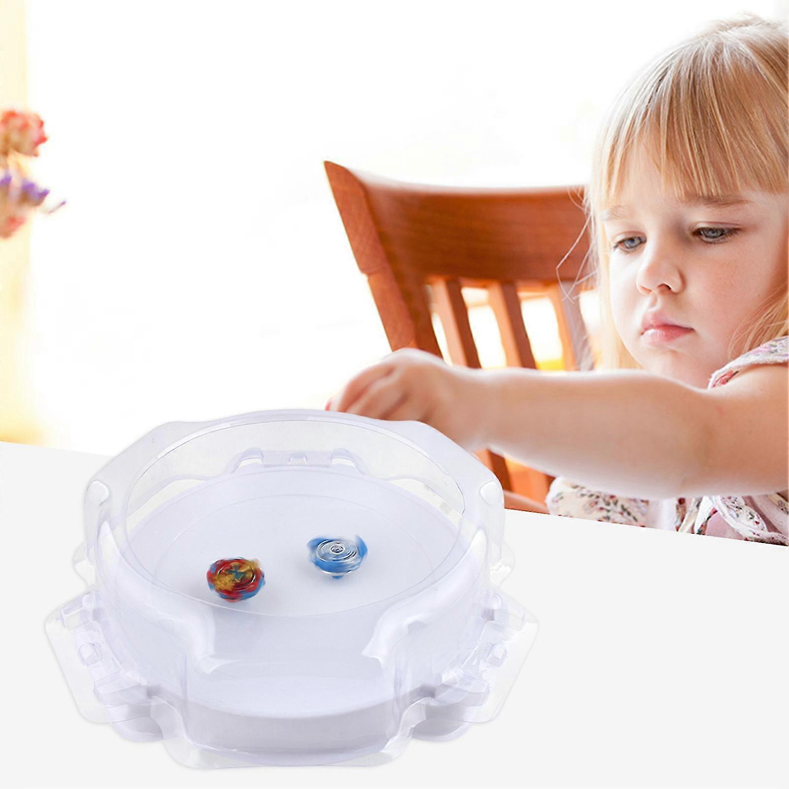 Spinning Top Battle Board Clear Plastic Heavy Duty Bowl-shape ...