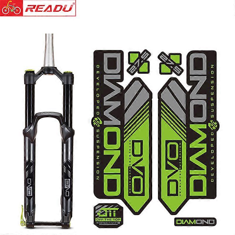 bicycle stickers DVO Diamond MTB Fork Sticker bicycle front fork decal ...
