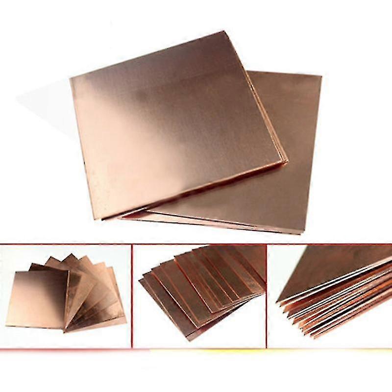 1pcs Of Copper Sheet Plate Of Different Sizes 99.9% Handmade Material ...