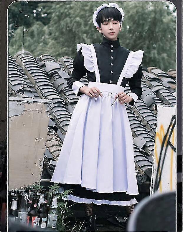 Hombres Cosplay Maid Outfit Cat Maid Outfit Maid Outfit Sweet Dress ...