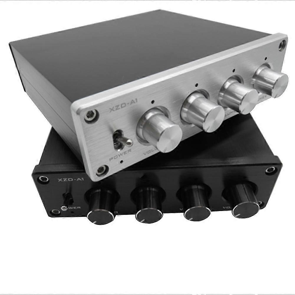 Hifi Lossless 1 Input 4 Output Rca Hub Audio Distributor Signal Selector Switch Source Switcher ...