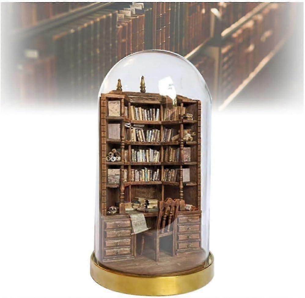 The Bay Library Miniature Gothic Bookshelf Decorations, Miniature ...