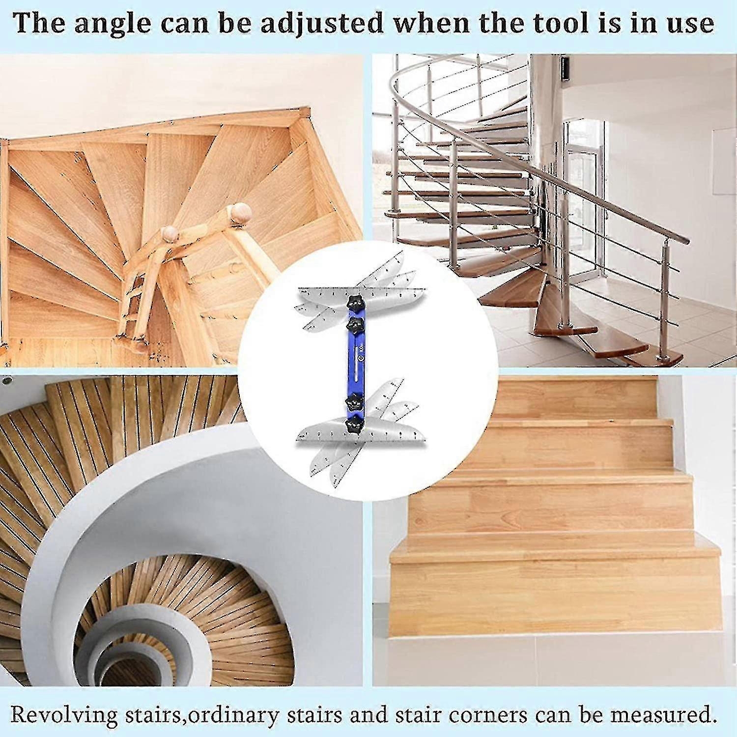 Stair Tread Template Tool, Stair Tread Jig For Measuring Shelf, Stair ...