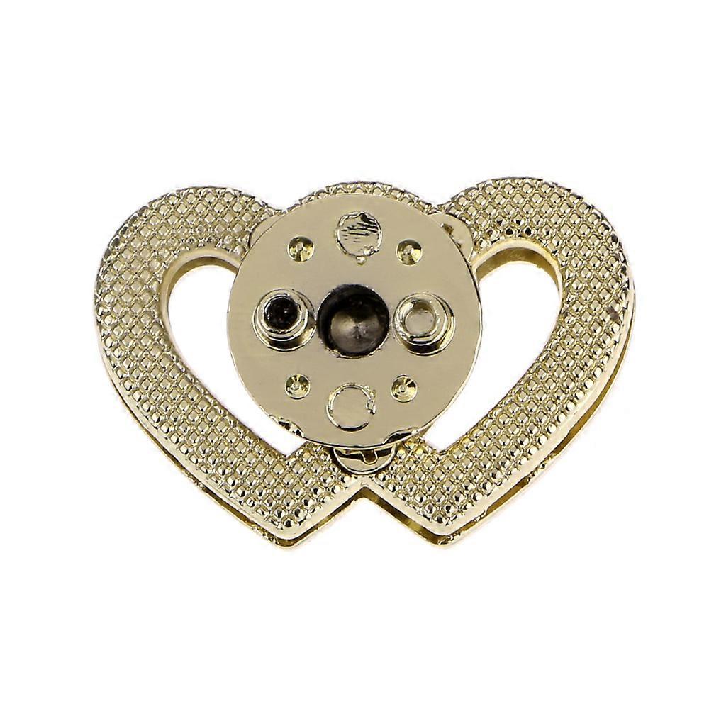 Metal Heart Clasp Buckles Turn Lock Twist Locks For Handbag Bag Purse ...