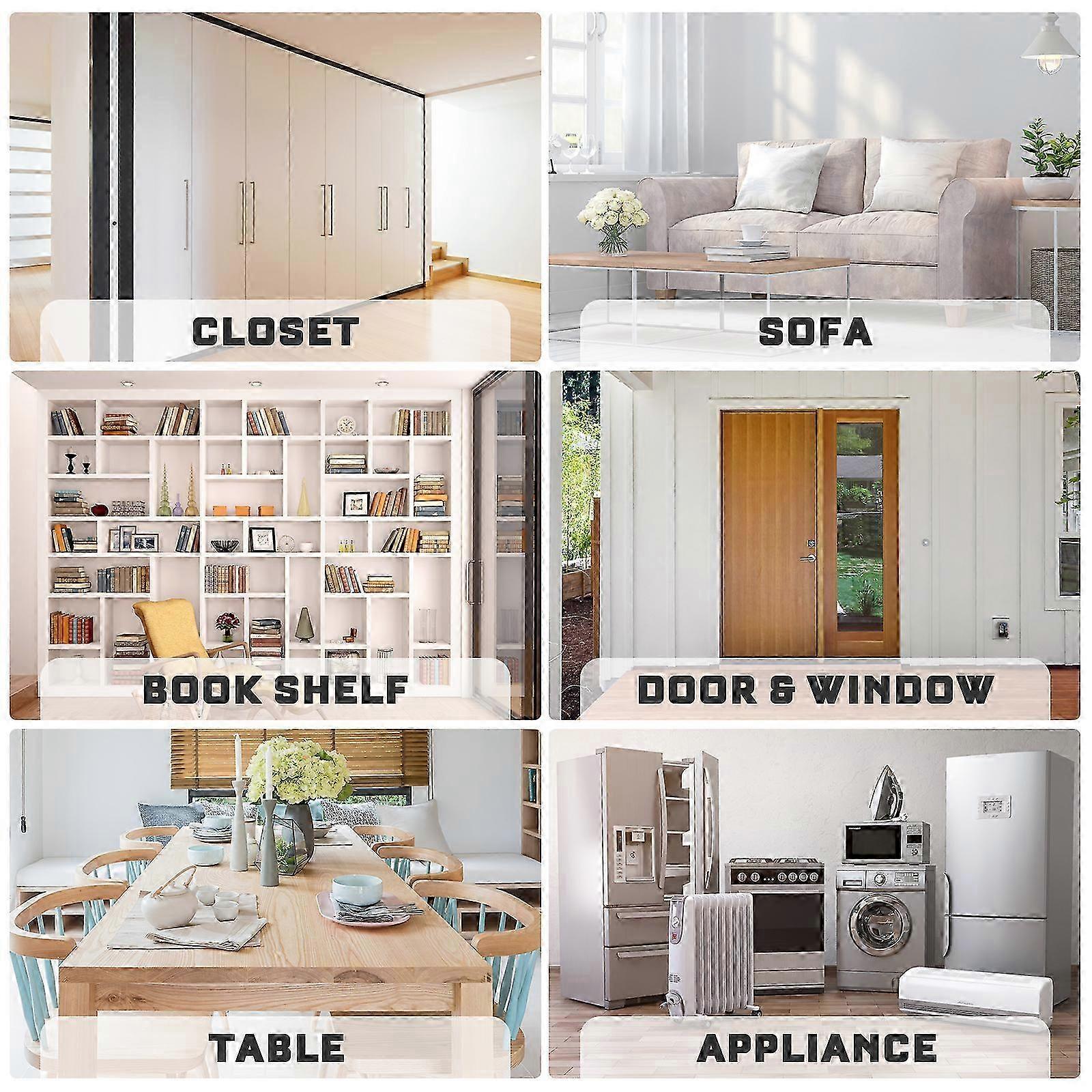 20pcs Adjustable Furniture Table Levelers Plastic Leveling Shims ...