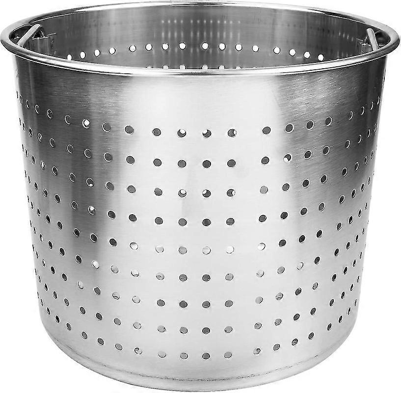 Large Stainless Steel Crawfish Pot with Strainer Basket and Handle ...
