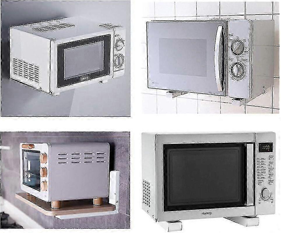 2 Pieces Microwave Wall Bracket, Microwave Brackets, Universal ...