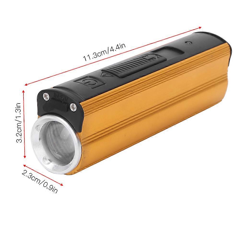 Aluminum Alloy Multi-function LED USB Rechargeable Flashlight Power Bank Cigarette Lighter ...