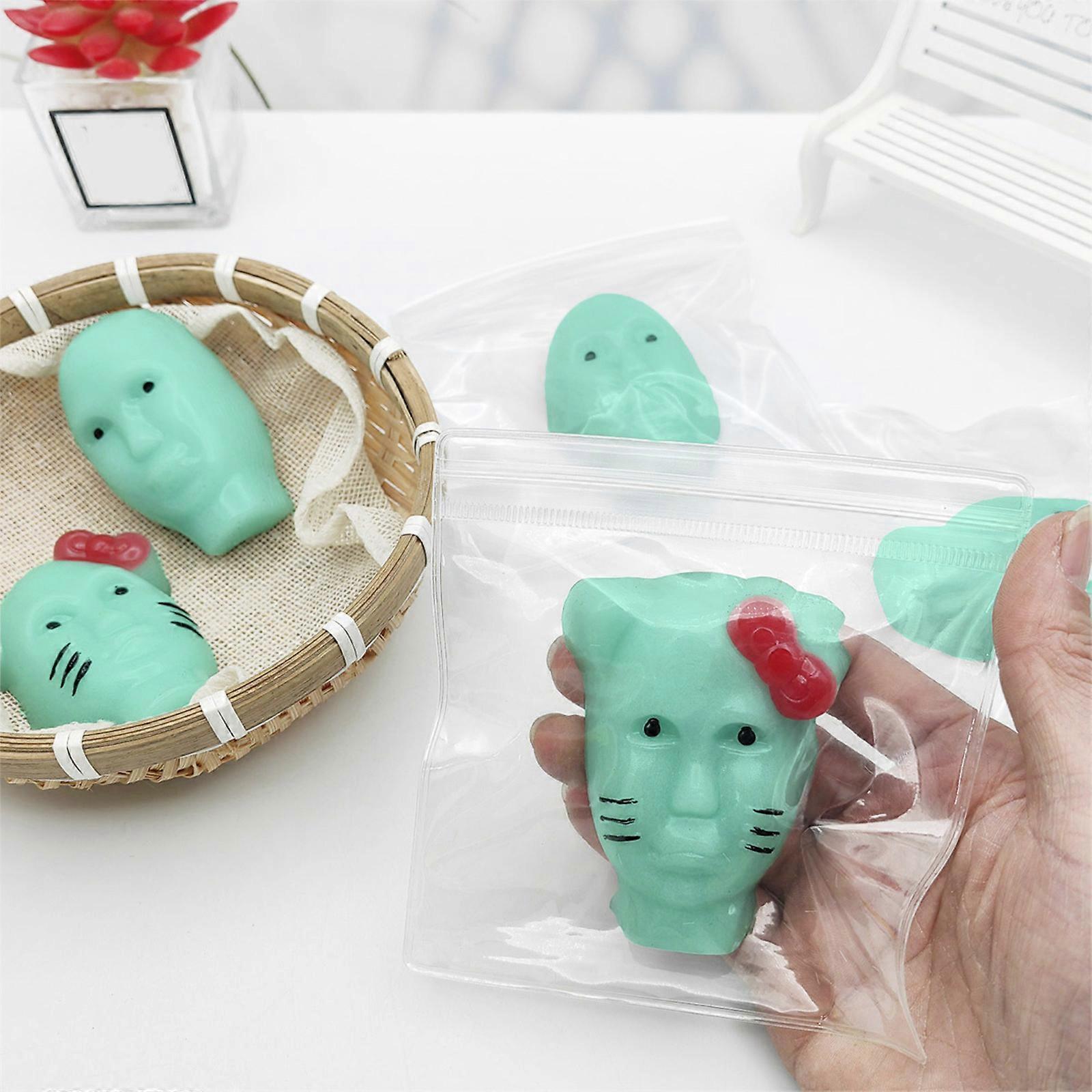 Silicone Acne Popping Stress Relief Toy For Adults Funny Alien Squeeze ...