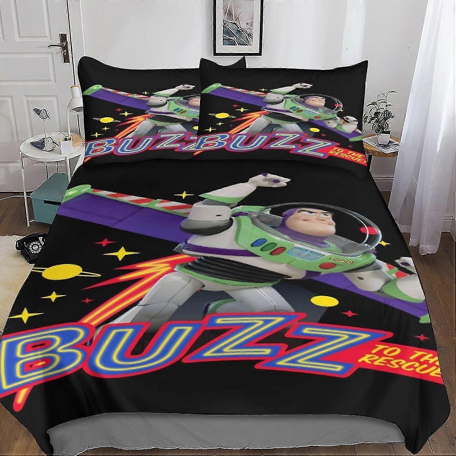 Buzz Lightyear Duvet Cover Sets - 3D Quilt Cover, Animated Character ...