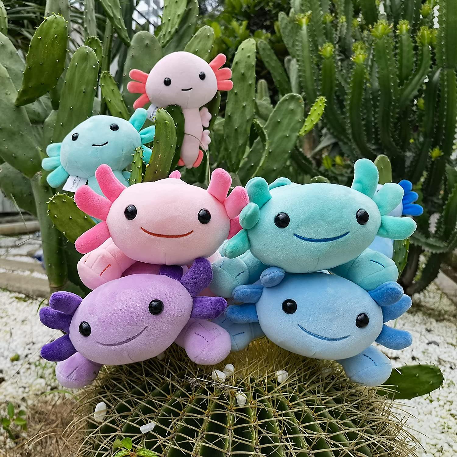 Cute Axolotl Plush Stuffed Animal,Soft Axolotl Plushie Doll, Axolotl ...
