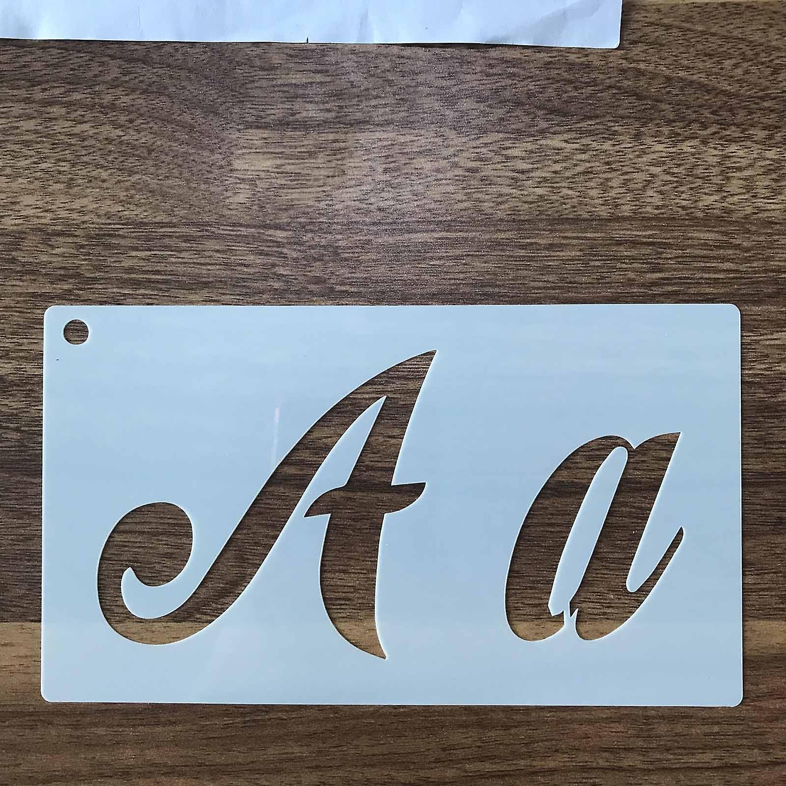 40Pcs Letters Numbers Templates Painting Graffiti Stencils for Spraying ...