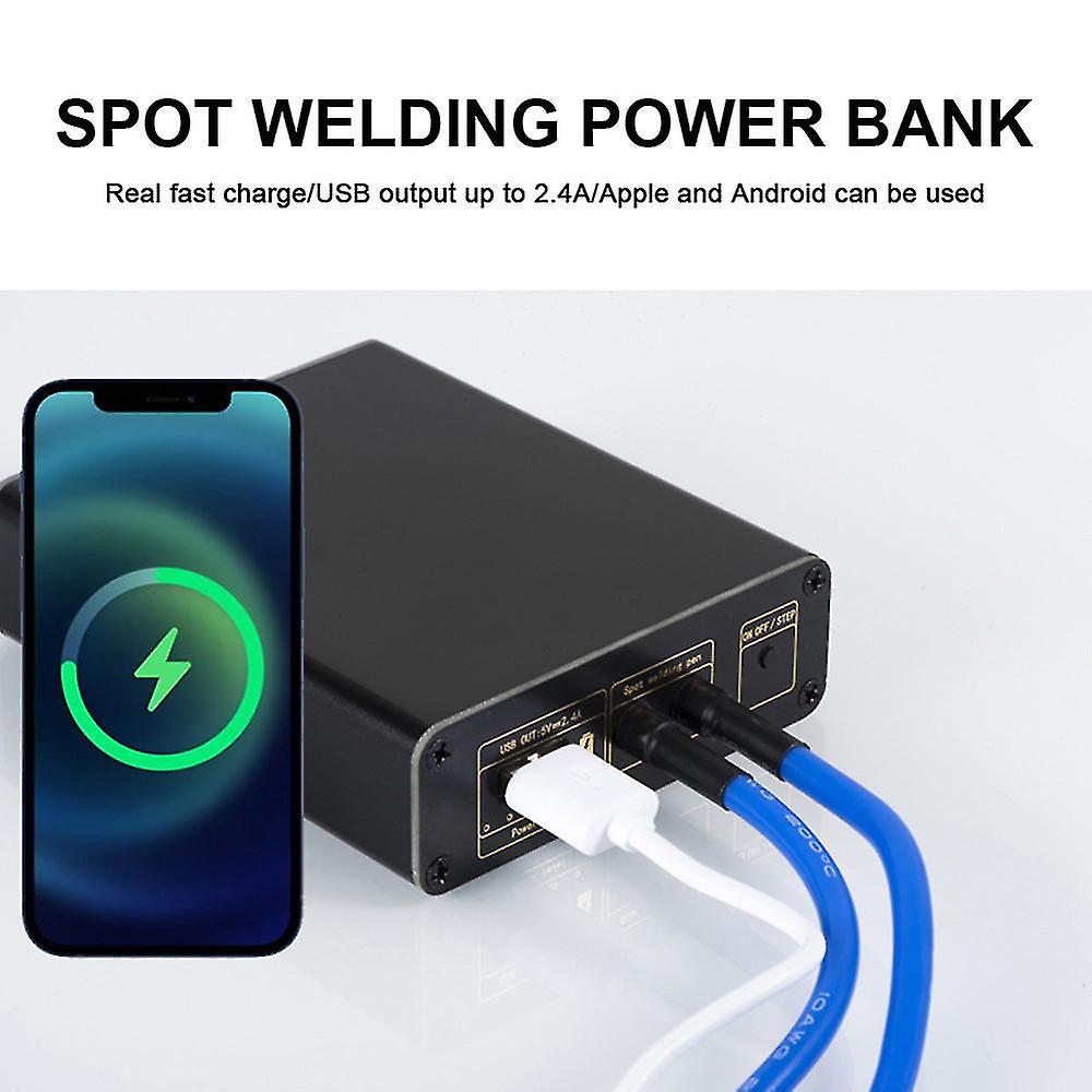 Mini spot welding machine 5 gears adjustable fast charge diy spot ...