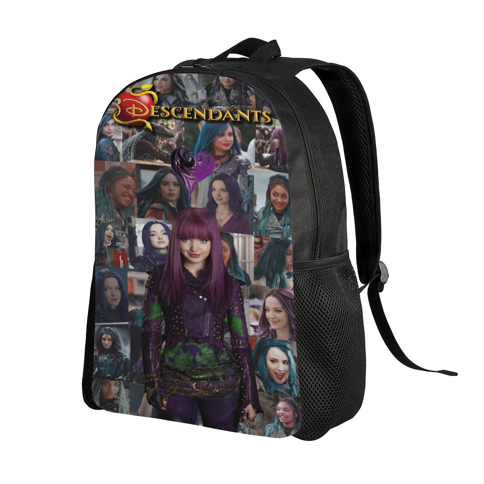 Descendants Backpack Cute Anime Large Capacity Multifunction Backpacks ...