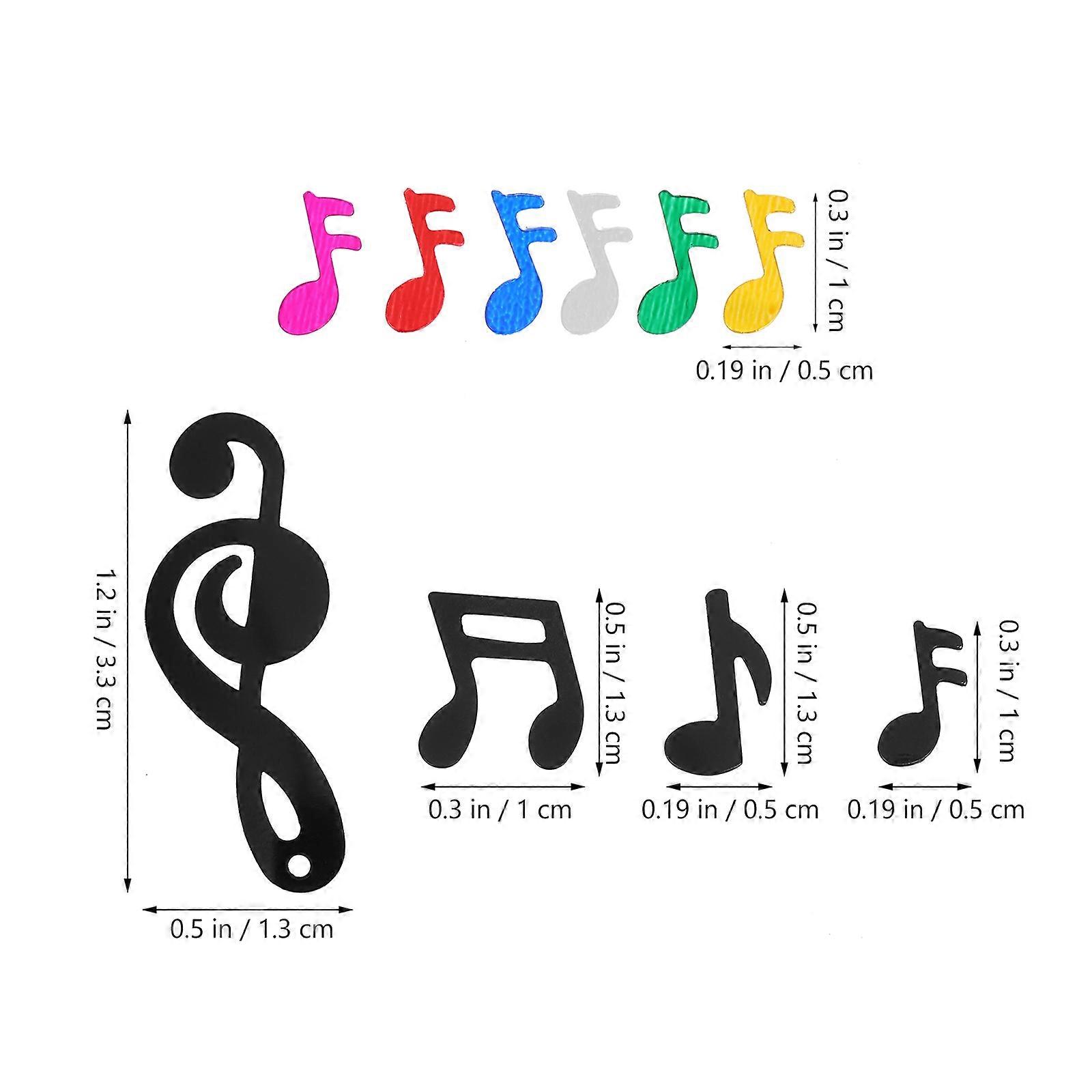 8 Packs of Music Confetti Decorations Music Notes Musical Confetti ...