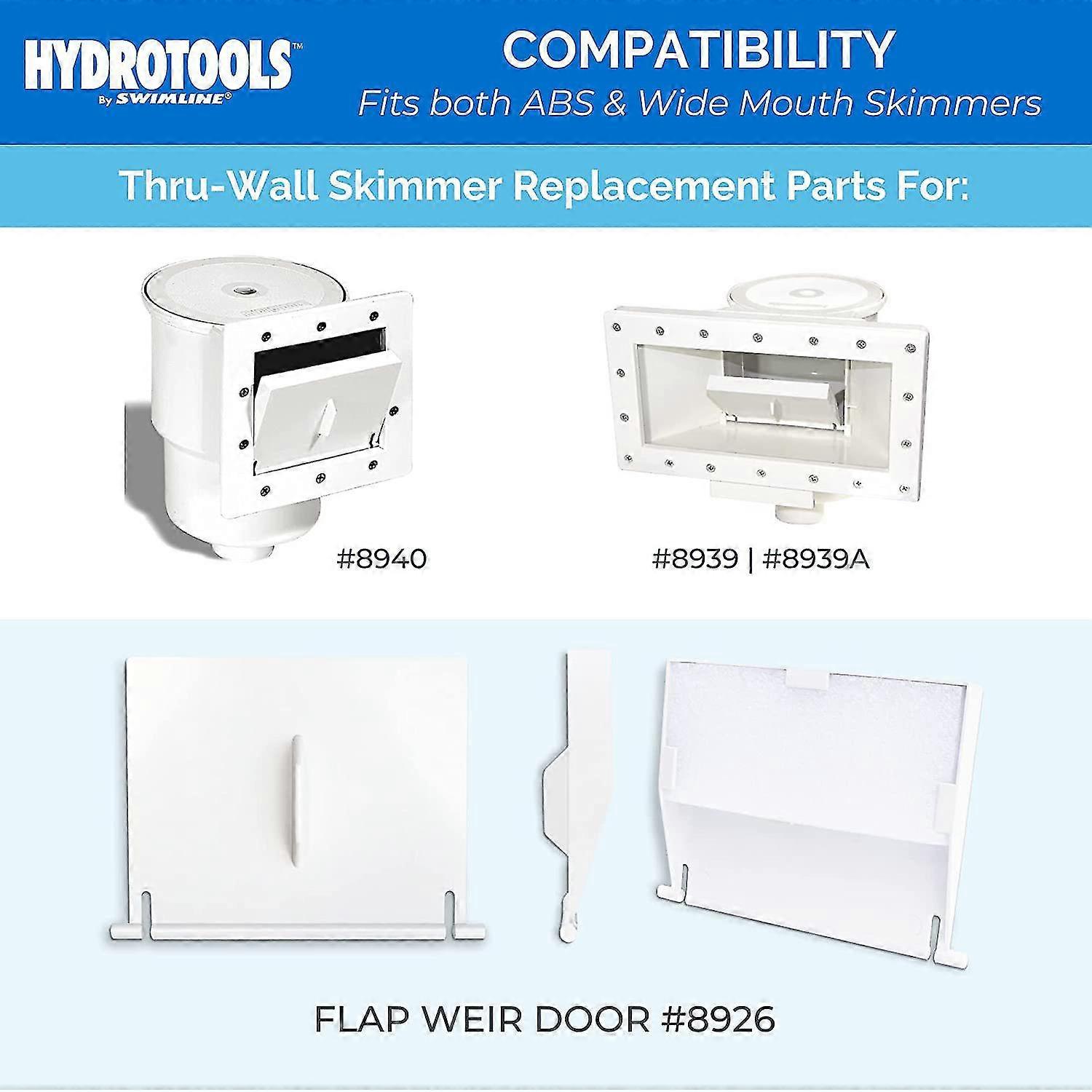 Pool Skimmer Door Flap - Sponge Filter Technology Weir Door Flap Above ...