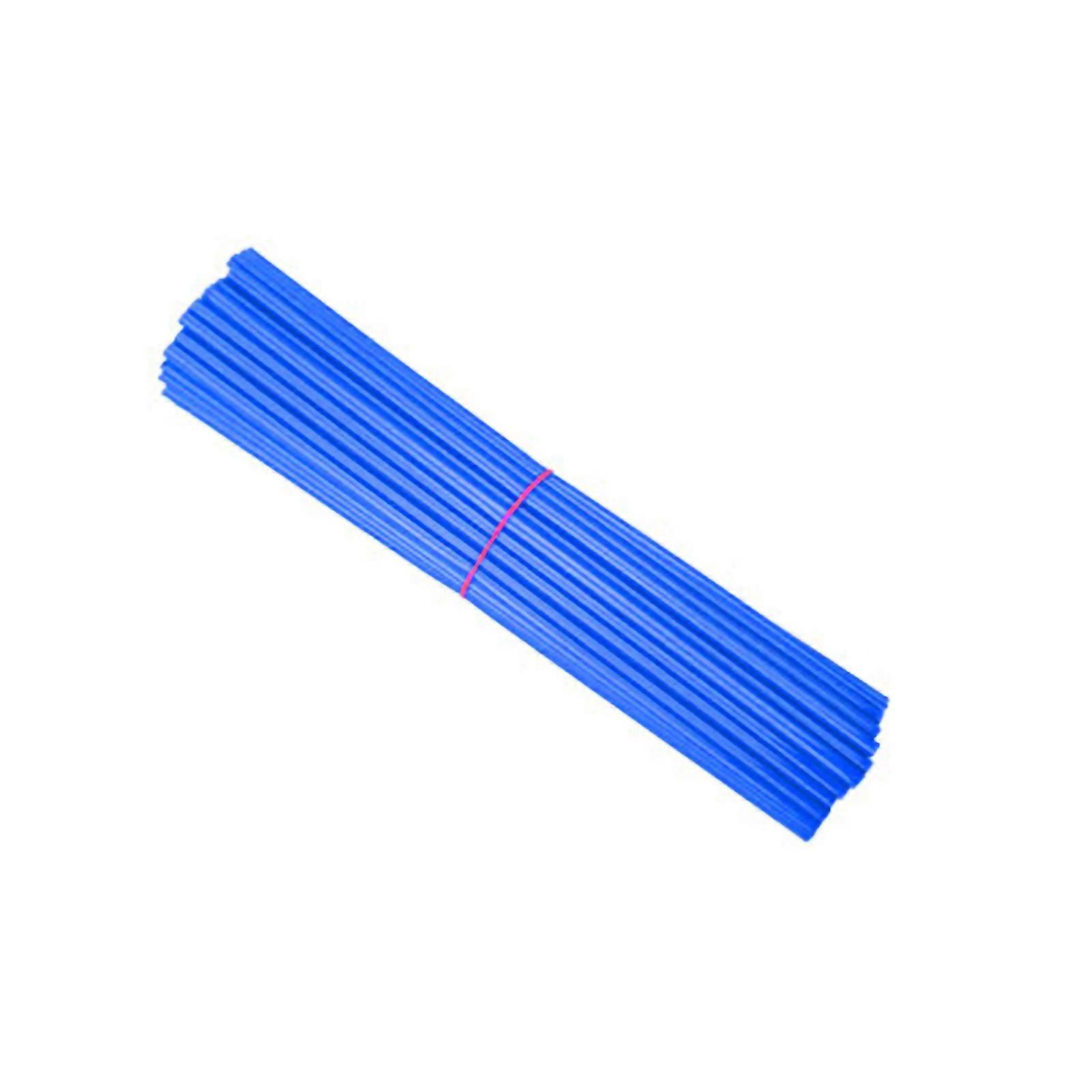 72pcs 24cm Universal Bicycle Spoke Skins Covers Motorcycle Wheel Rim ...