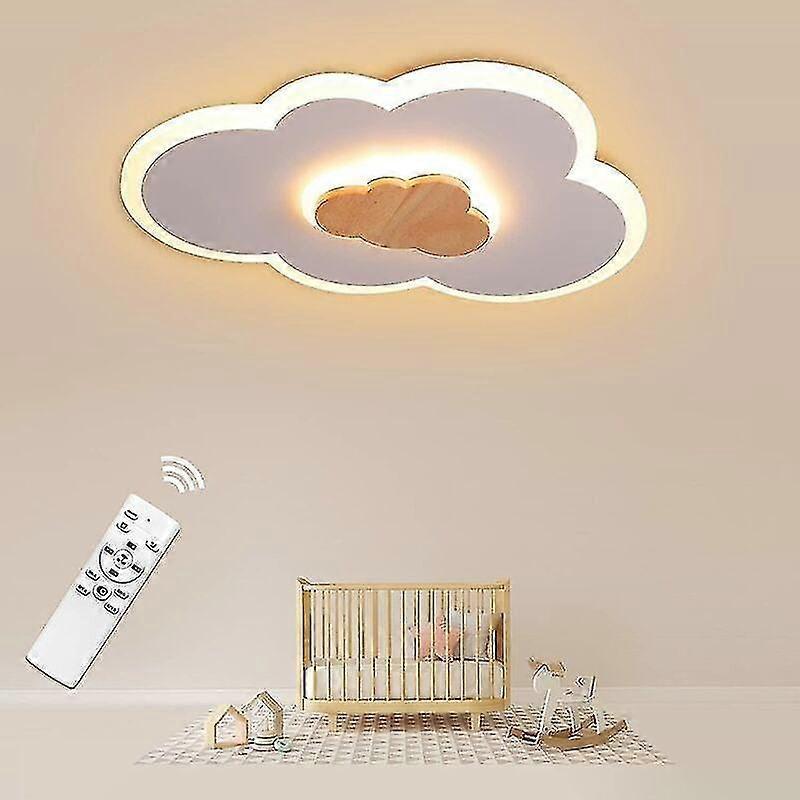 Led Ceiling Light, 40cm Cloud Led Ceiling Lamp, 20w With Dimmable ...