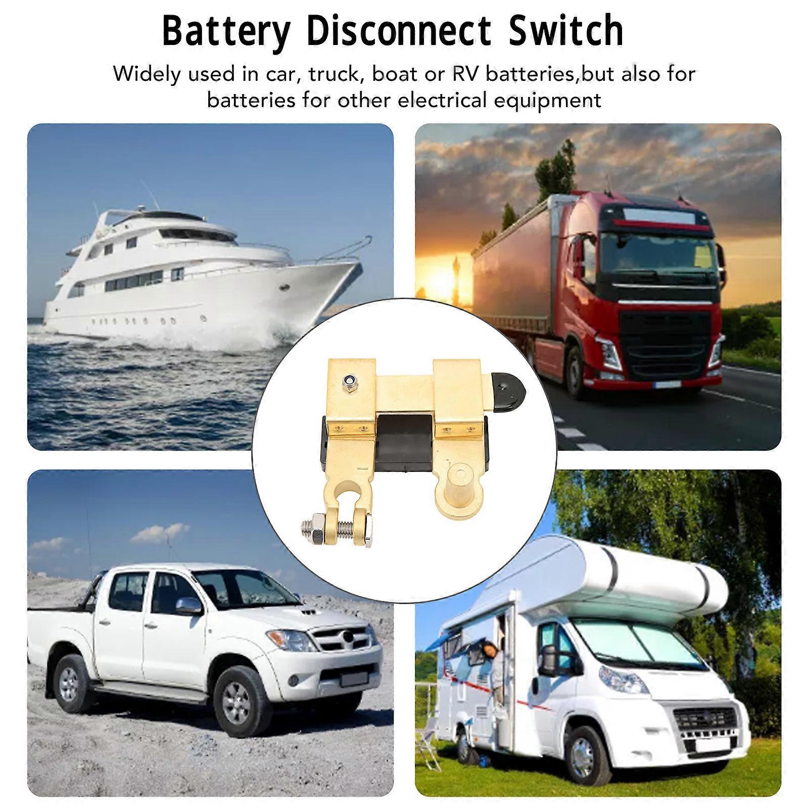 11mm Top Post Negative Battery Disconnect Switch 12V 24V Battery ...