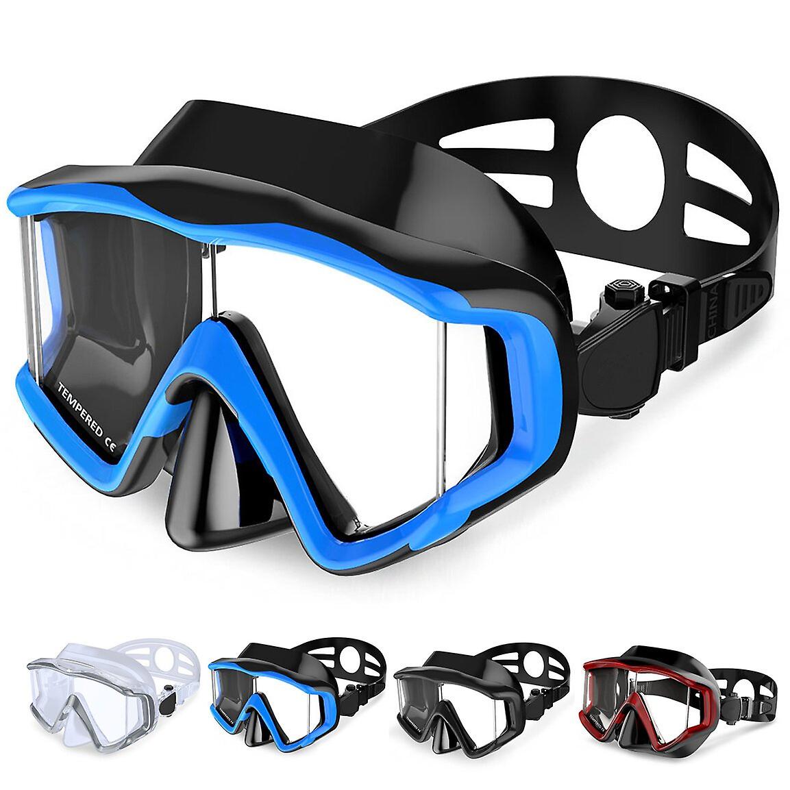 Scuba diving mask glasses anti fog tempered glasses swimming snorkeling ...