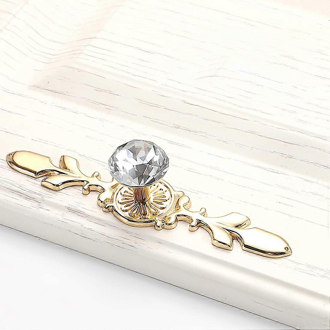 6-PCS Crystal Drawer Knobs Modern Glass Cabinet Knobs Diamond Drawer ...