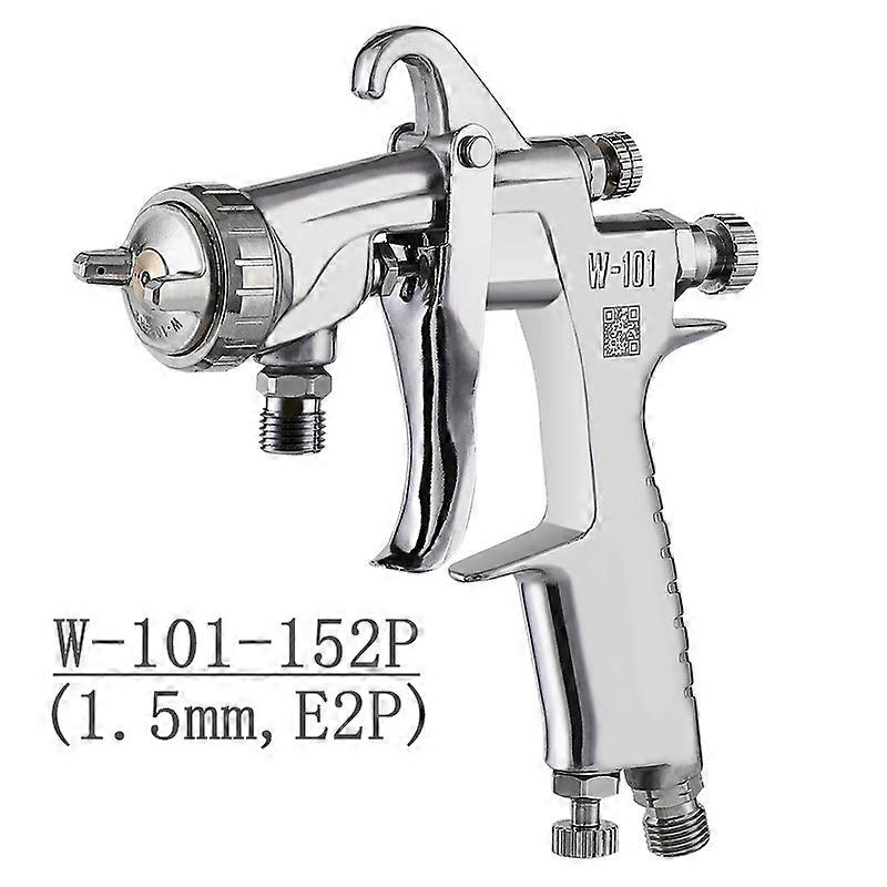 Japan HVLP Pressure Feed Type W101 Paint Spray Gun 1.0 / 1.3 / 1.5mm E2P / W-101 Siphon Paint ...