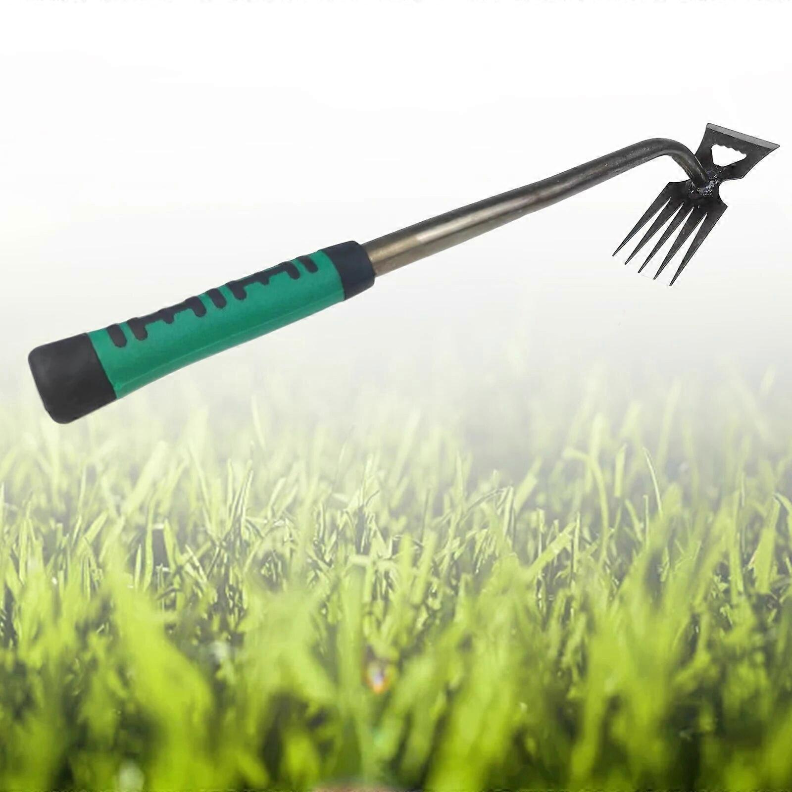 Grass Puller with Ergonomic Handle Weeding Tool Garden Weeder Removal ...