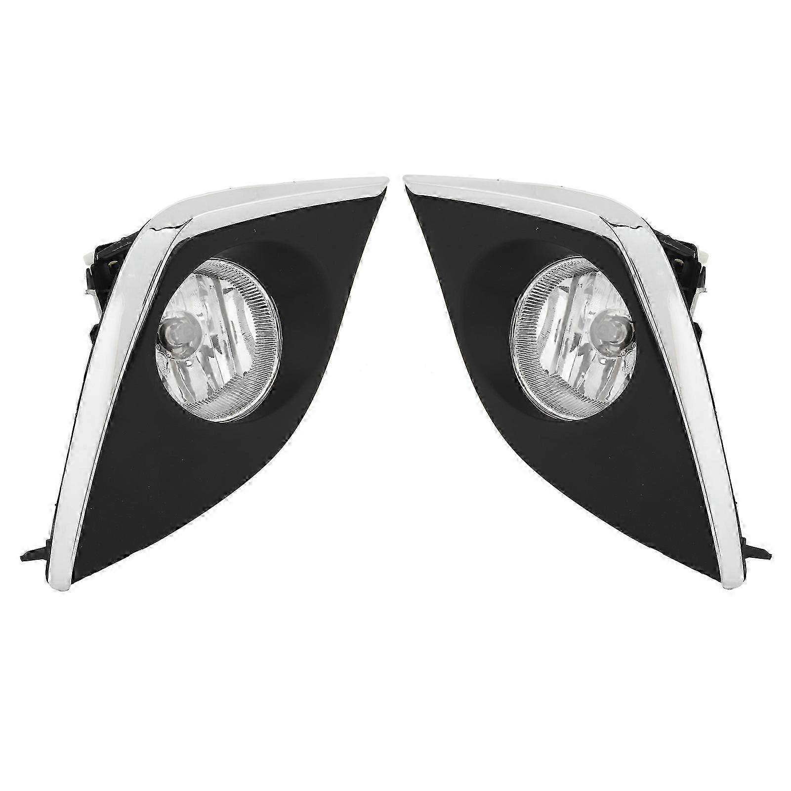 1pair Fog Lights Kit 81481 02340 Front Bumper Fog Lamp With Chrome ...