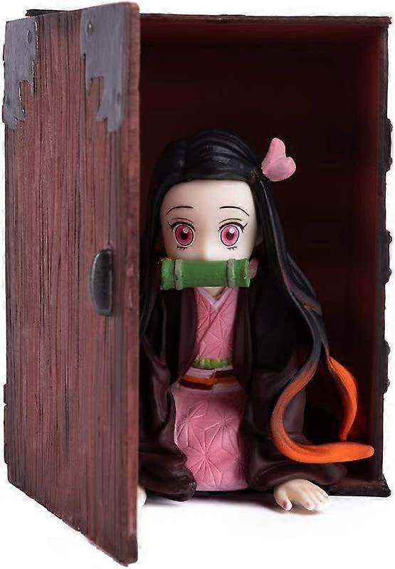 Demon Slayer Kamado Nezuko Figure Statue Figurine Model Doll Kimetsu No ...