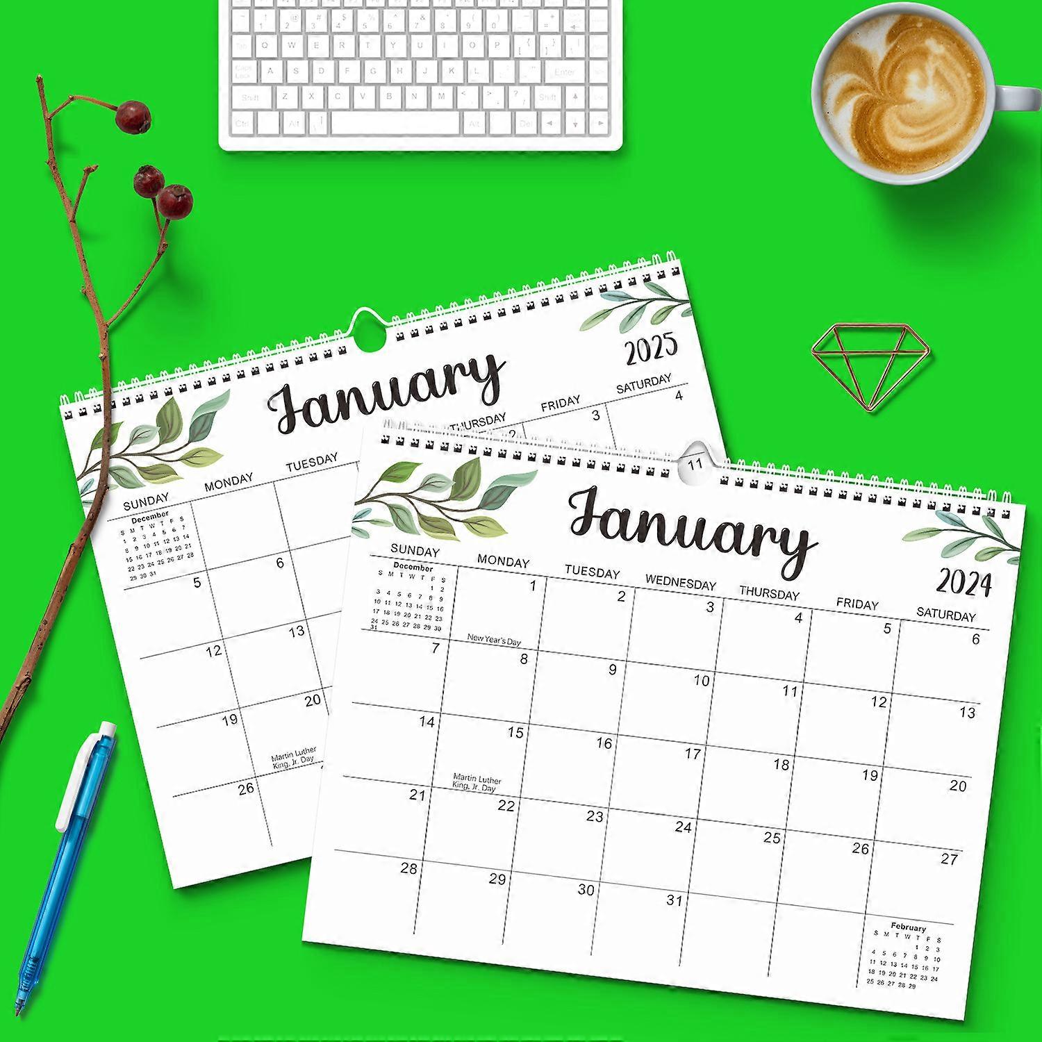 English Calendar Desk Calendar Noting Wall Calendar Hanging Calendar ...